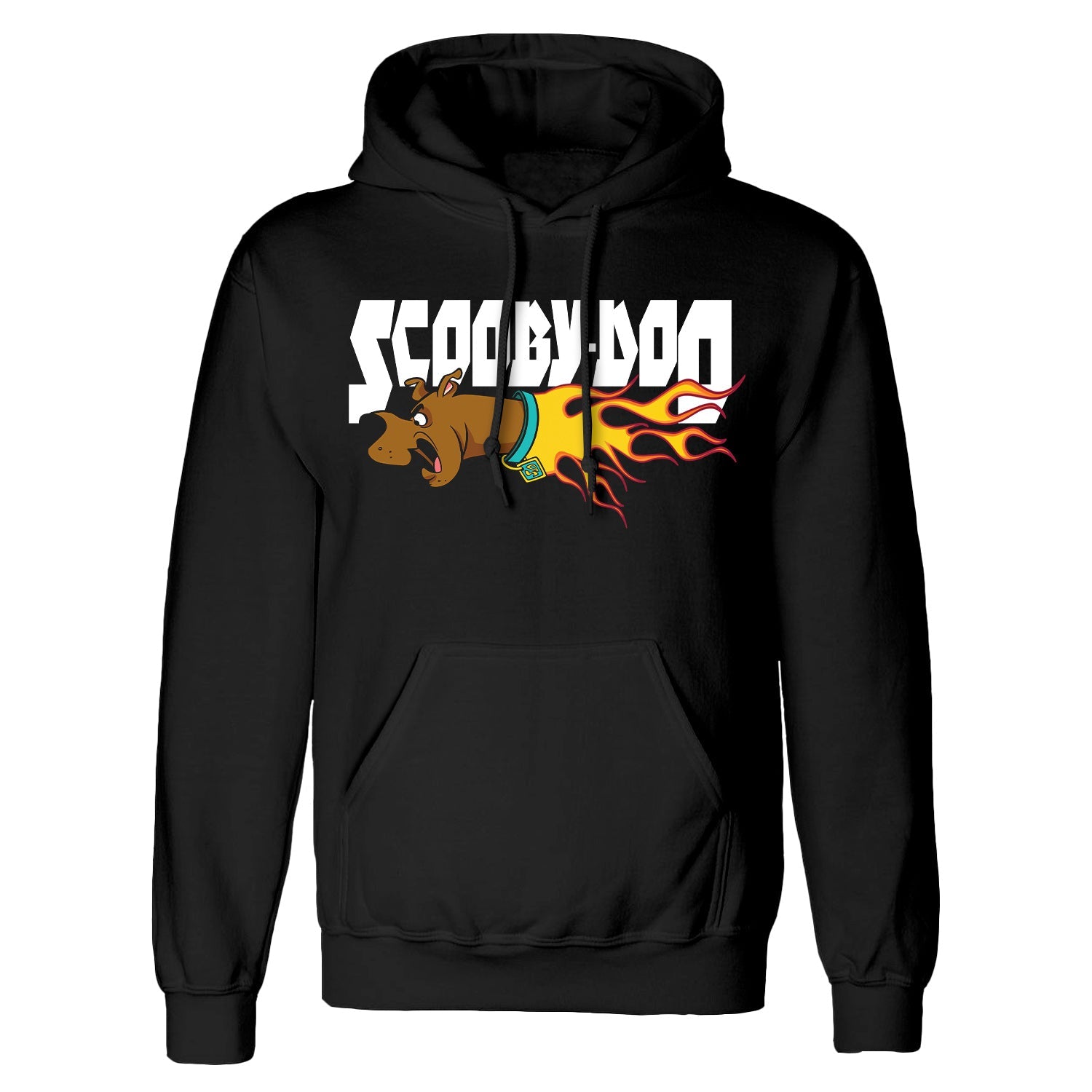 FLAMING SCOOBY - HOODIE – Heroes B2B